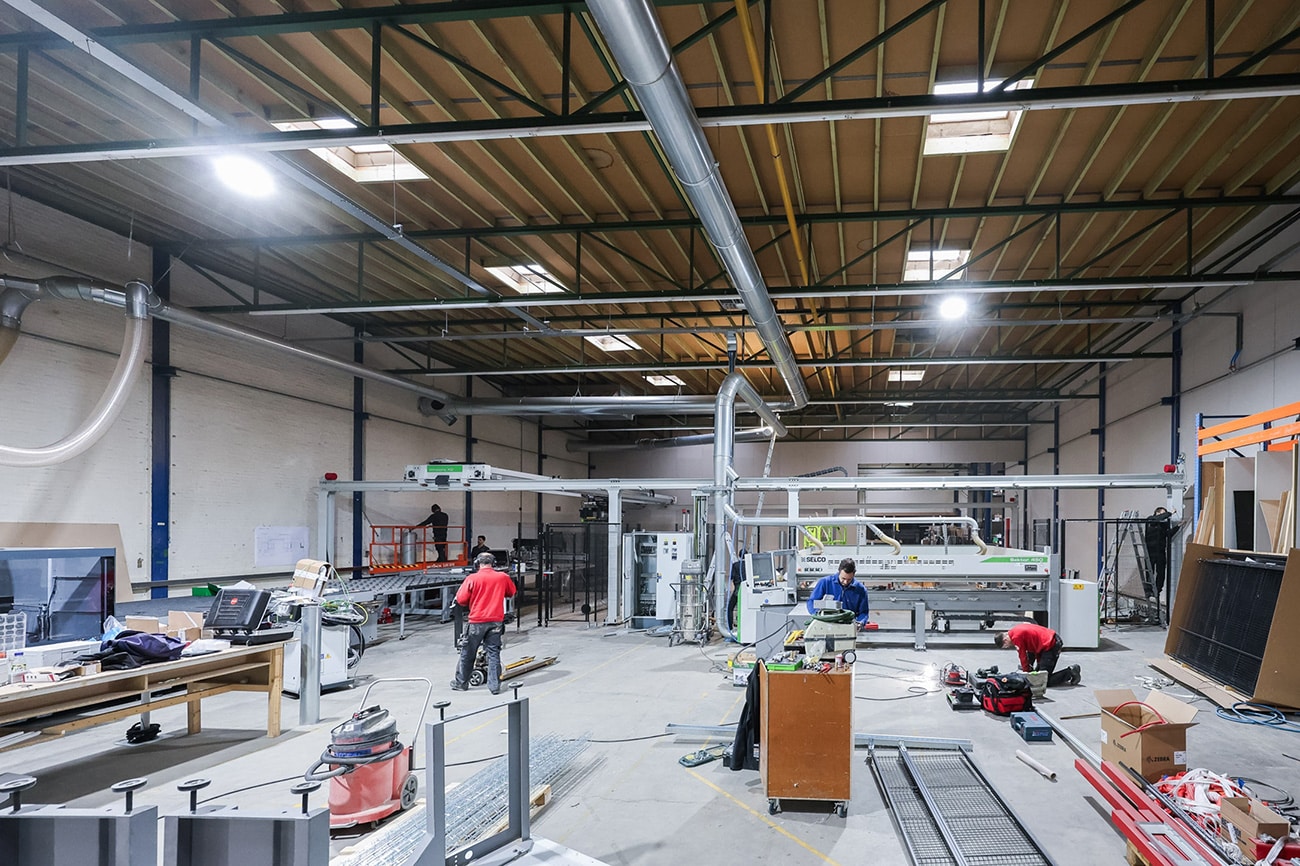 Werkflow optimaliseren met nieuwe machines
